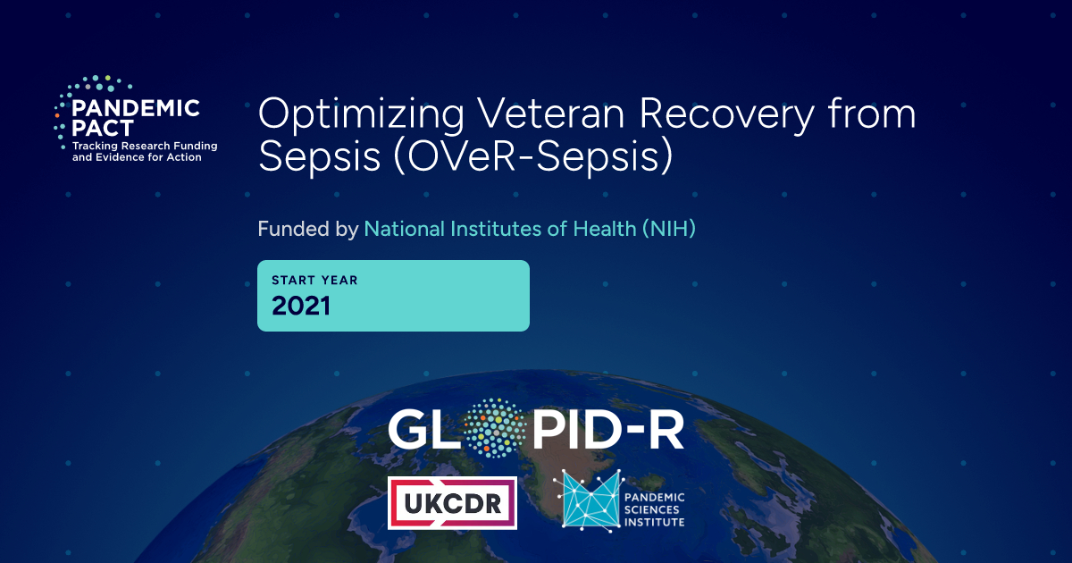 Optimizing Veteran Recovery from Sepsis (OVeR-Sepsis) | Pandemic PACT ...